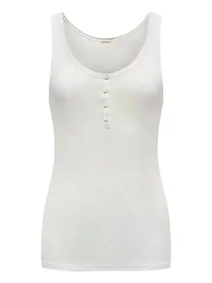 12 STOREEZ Ribbed Cotton Henley Top