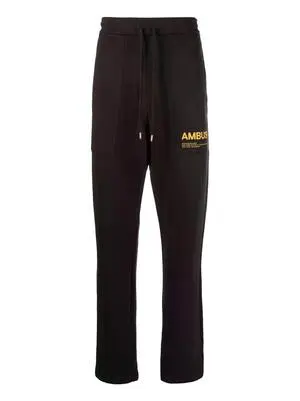 AMBUSH Logo-print Track Pants Brown