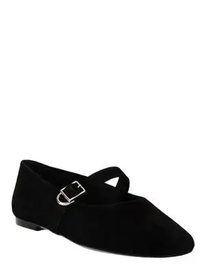 VAGABOND SHOEMAKERS Jolin Buckle-strap Ballet Flats - Black