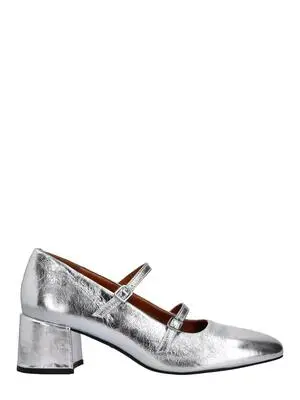 VAGABOND SHOEMAKERS Adison Double-Buckle Metallic Leather Pumps
