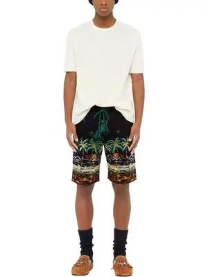 Alanui The Tale Of A Hawaiian Shorts - Blue