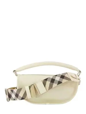 Burberry Burberry B-Clip Shoulder Bag Neutrals
