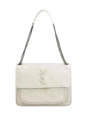 Saint Laurent Medium Niki Shoulder Bag - Neutrals