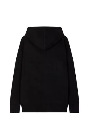 STUDIO TOMBOY Zip-up Hoodie With Drawstring - Black