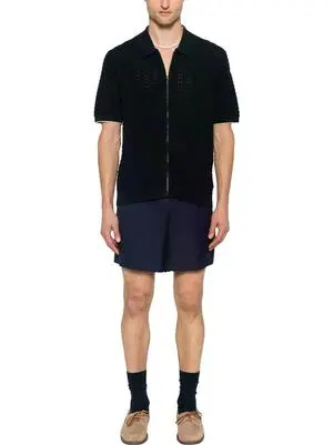 Valentino Garavani Elasticated Waist Shorts - Blue