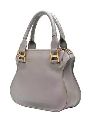 Chloé Chloé Small Marcie Tote Bag Grey