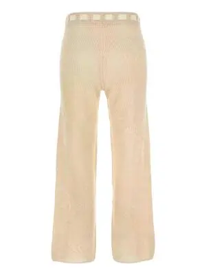 BODE Crochet-detail Trousers - Neutrals