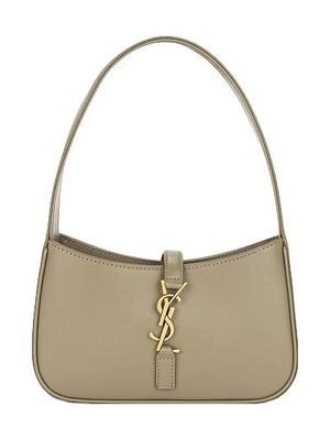 Saint Laurent Saint Laurent Mini Le 5 A 7 Hobo Bag Strong Moss