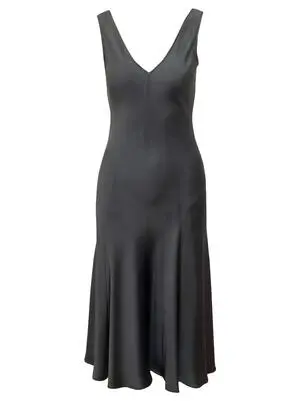 Max Mara Acqui Midi Dress - Grey