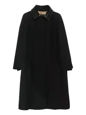 MAX MARA Max Mara Faraday Coat With Embellished Collar