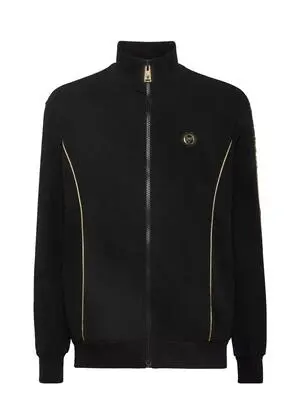 PLEIN SPORT Laminated Sweatshirt - Black