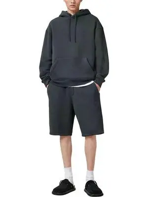 ALLSAINTS Logo Embroidered Drawstring Track Shorts - Blue