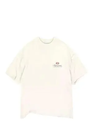 REPRESENT Logo-print T-shirt - Neutrals