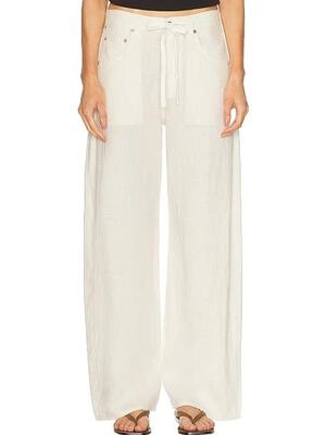 Citizens Of Humanity Brynn Drawstring Trouser Vanilla