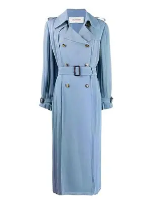 VALENTINO Valentino Garavani Pleated Trench Coat
