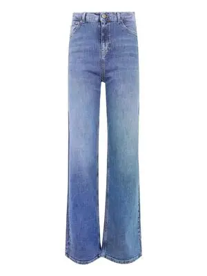 TWINSET Light Wash Straight-leg Jeans - Blue