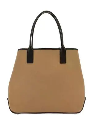 Hogan Medium Script Tote Bag - Neutrals