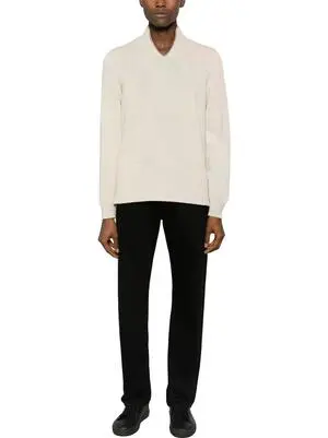 Sease Fine-knit Cashmere Jumper - Neutrals
