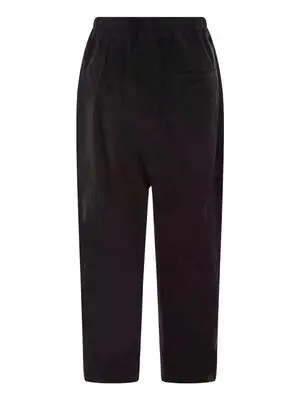 BY WALID By Walid Floral-Embroidered Elasticated-Waist Trousers