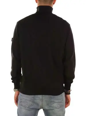 Peuterey Ribbed Turtleneck Sweater - Black