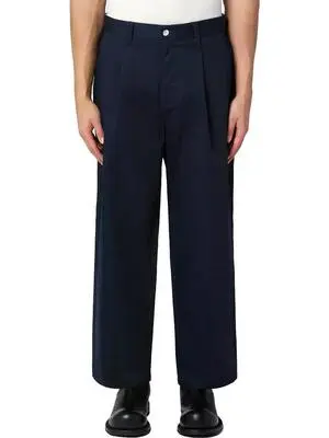 NEW AMSTERDAM SURF ASSOCIATION Pleat-detail Trousers - Blue