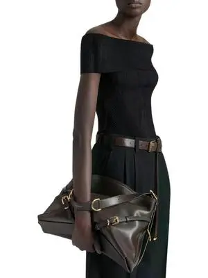 Givenchy Medium Voyou Shoulder Bag - Brown