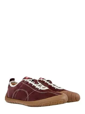 Camper Camper Peu Path Suede Leather Sneakers Red