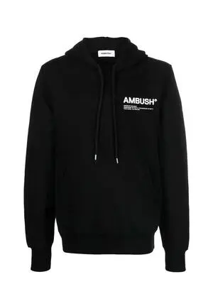 AMBUSH AMBUSH Wksp Logo Hoodie Black