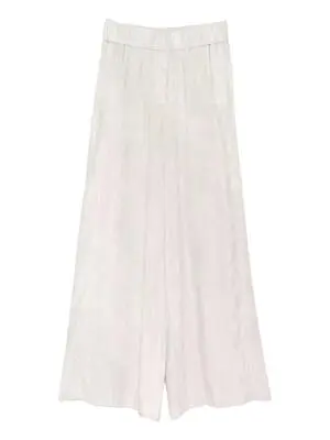 PESERICO Peserico Wide Leg Ribbed Trousers