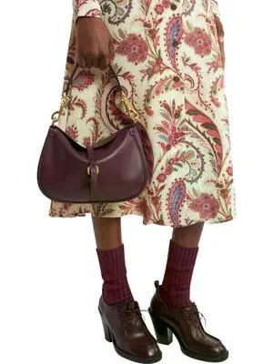 Etro Buckle-fastening Leather Backpack - Brown