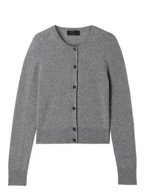 NILI LOTAN Cashmere Cardigan - Gray