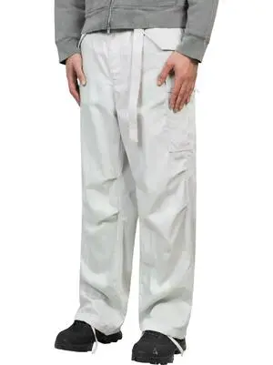 Sacai Cargo Pocket Straight Leg Trousers - White