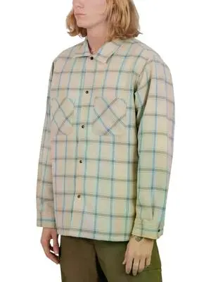 BEAMS Checked Shirt - Neutrals
