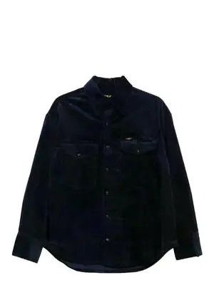 LOIS Corduroy Pocketed Shirt - Blue