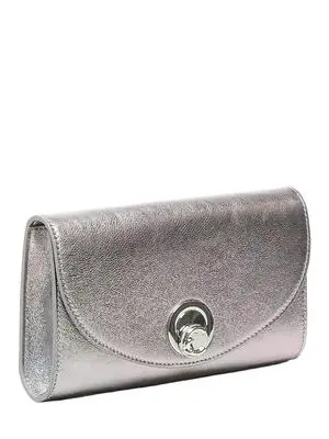 COCCINELLE Coccinelle Circular Lock Leather Shoulder Bag