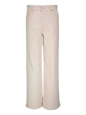 Ag Flared-hem Jeans - Neutrals