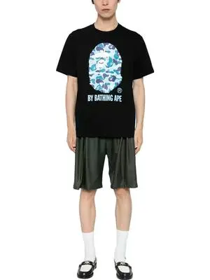 A BATHING APE Graphic-printed T-shirt Black
