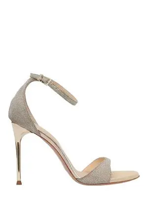 SERGIO LEVANTESI 100mm Ankle-strap Stiletto Sandals - Grey