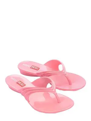 Melissa Melissa X Diesel Flip-Flops Pink