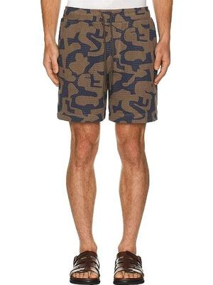 Oas Morel Puzzlotec Net Shorts - Multi