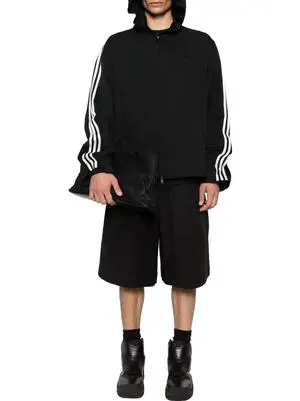 Y3 X Yohji Yamamoto Relaxed Fit Hoodie - Black