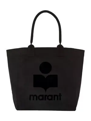 Isabel Marant Étoile Logo Detail Tote Bag - Black