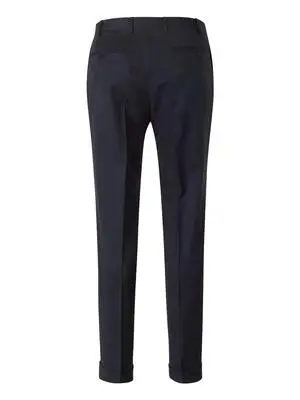 Canali Wool Trousers - Blue