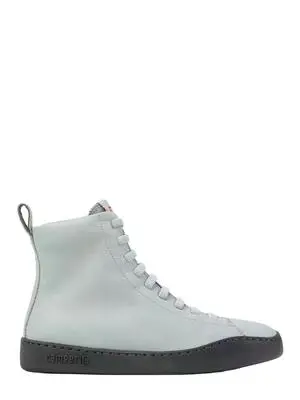 Camper Peu Touring Lace-up Leather High-top Sneakers - Grey