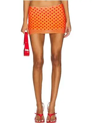 Miaou Elektra Skirt In . Also - Orange