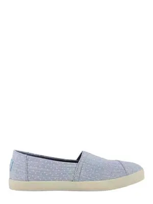 Toms Toms Avalon Light Polka Dot Slip-On Sneakers Blue