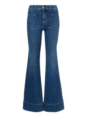 Ag Vicky Flared Jeans - Blue