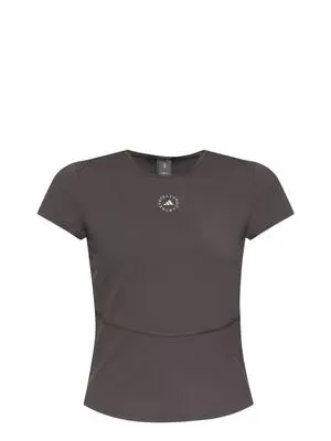 Adidas By Stella McCartney Logo Detail T-shirt - Grey