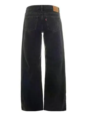 LEVI'S Low-rise Straight-leg Jeans - Black