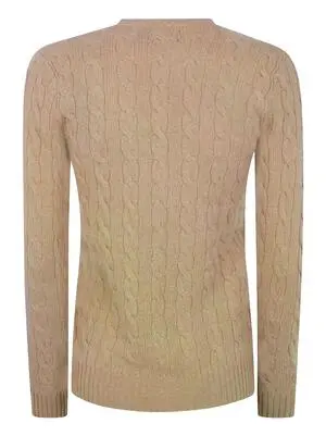 POLO RALPH LAUREN Polo Ralph Lauren Cable Knit V-Neck Sweater